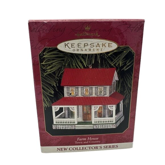 Hallmark | Holiday | Hallmark Town And Country Farm House Keepsake ...